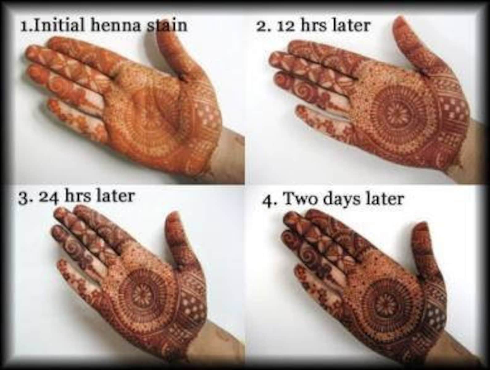 1 X Natural Herbal Prem Dulhan Brown Henna Cone Temporary Tattoo Body ...