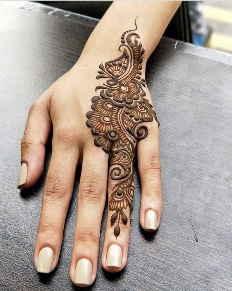 2 Golecha Natural Brown Bridal Dulhan Jumbo Henna Cones Temporary ...
