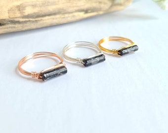 Horizontal Bar Ring | Etsy