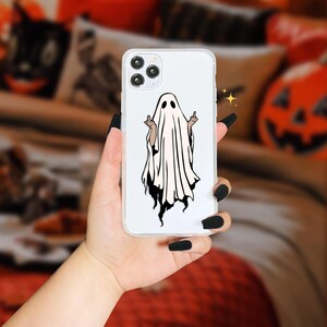 Custom Spooky Halloween Ghost Phone Case Autumn iPhone Case - Etsy