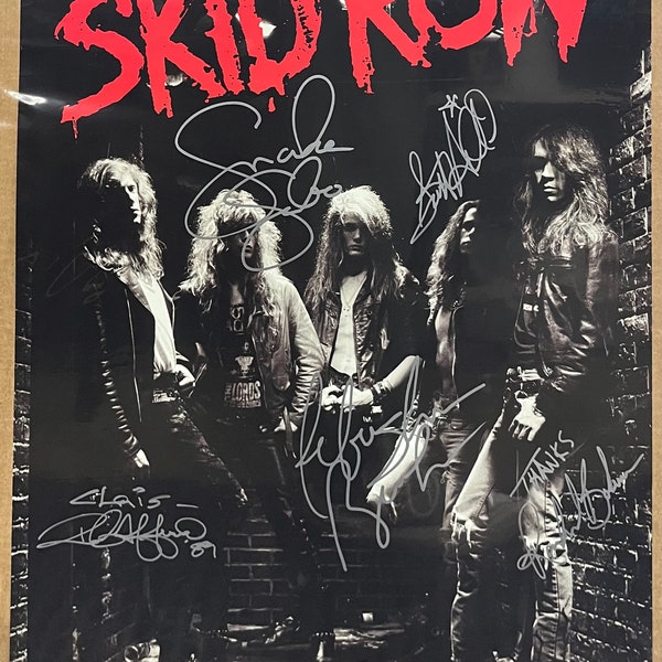 Skid Row Poster - Etsy