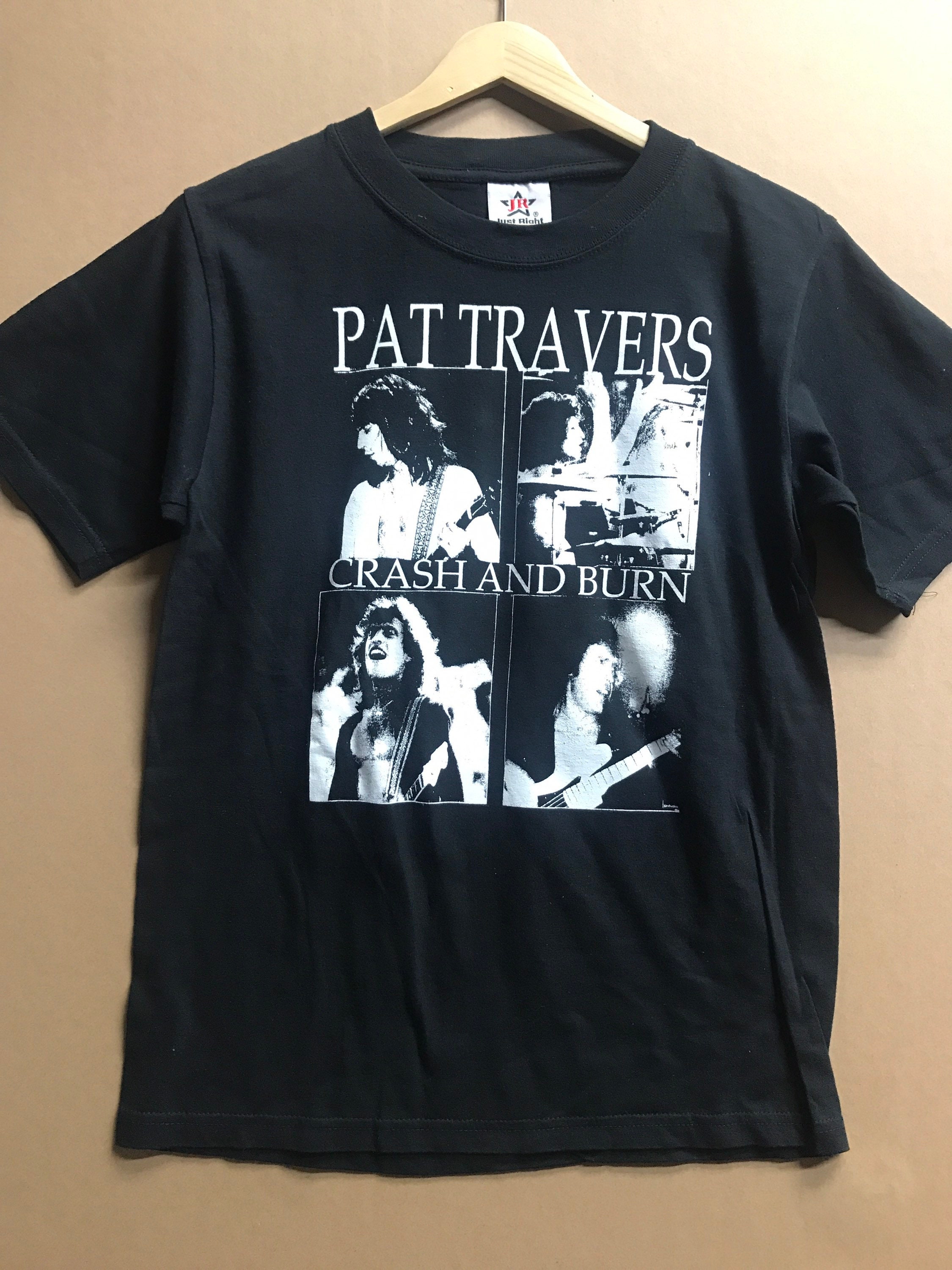 Pat Travers Crash and Burn Adult Small Tshirt - Etsy