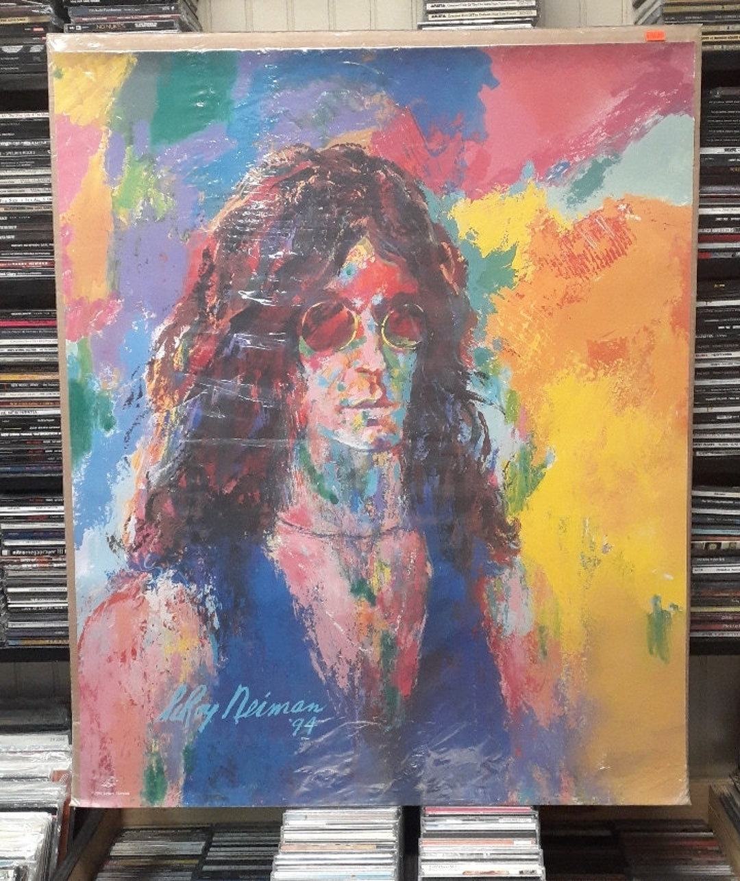 Vintage 1994 Howard Stern Portrait Print by Leroy Neiman - Etsy