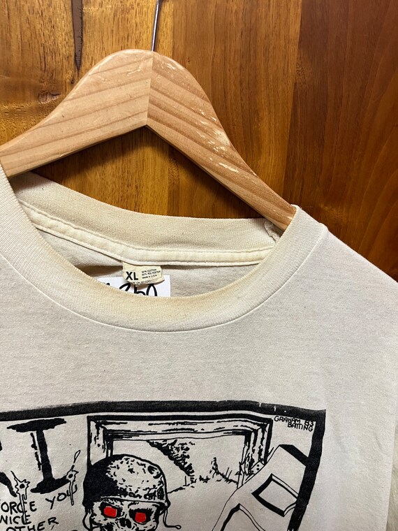 Rare Vintage DRI Violent Pacification Graphic Tee - Gem