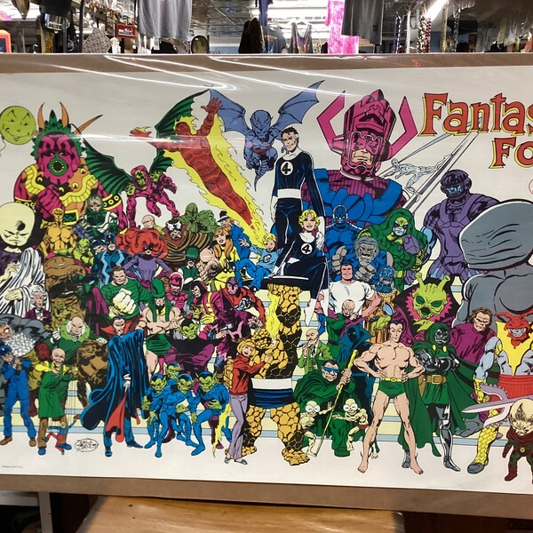 Fantastic Four Poster - Etsy