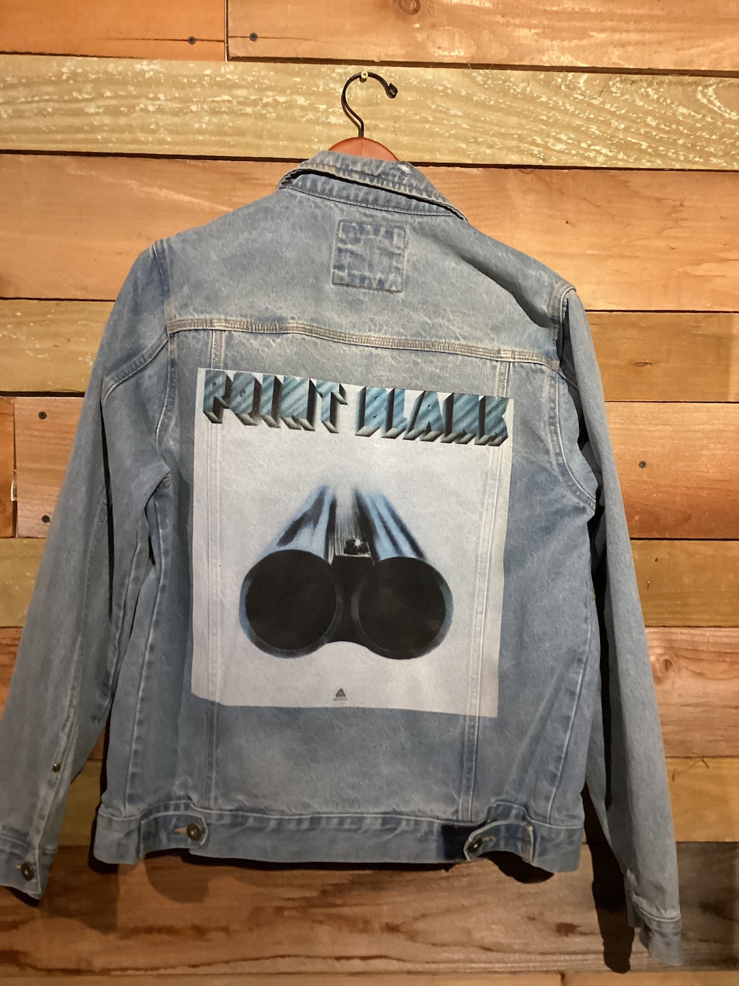Point Blank Denim Jacket large - Etsy