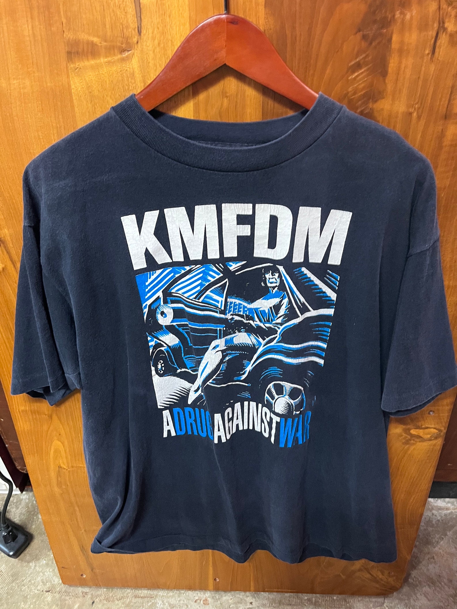 KMFDM A Drug Against War T Shirt large - Etsy Canada