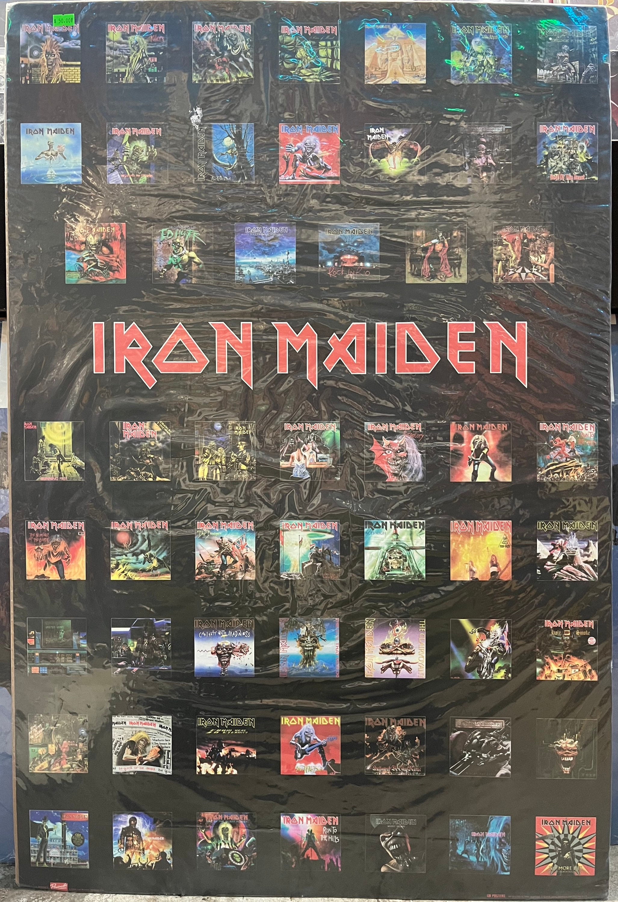 2004 IRON MAIDEN Album Covers Poster - Etsy
