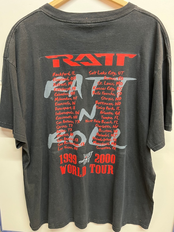 Rare Vintage 1999-2000 RATT World Tour (XL) - Gem