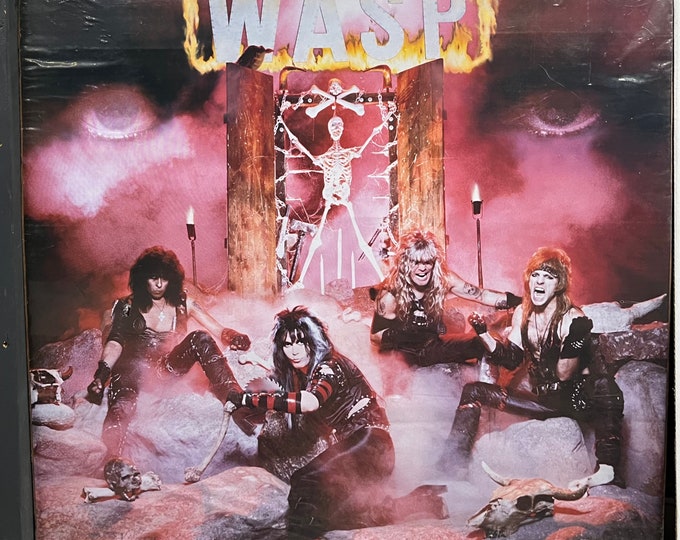 Vintage Original 1984 WASP Debut Studio Album Poster - Etsy
