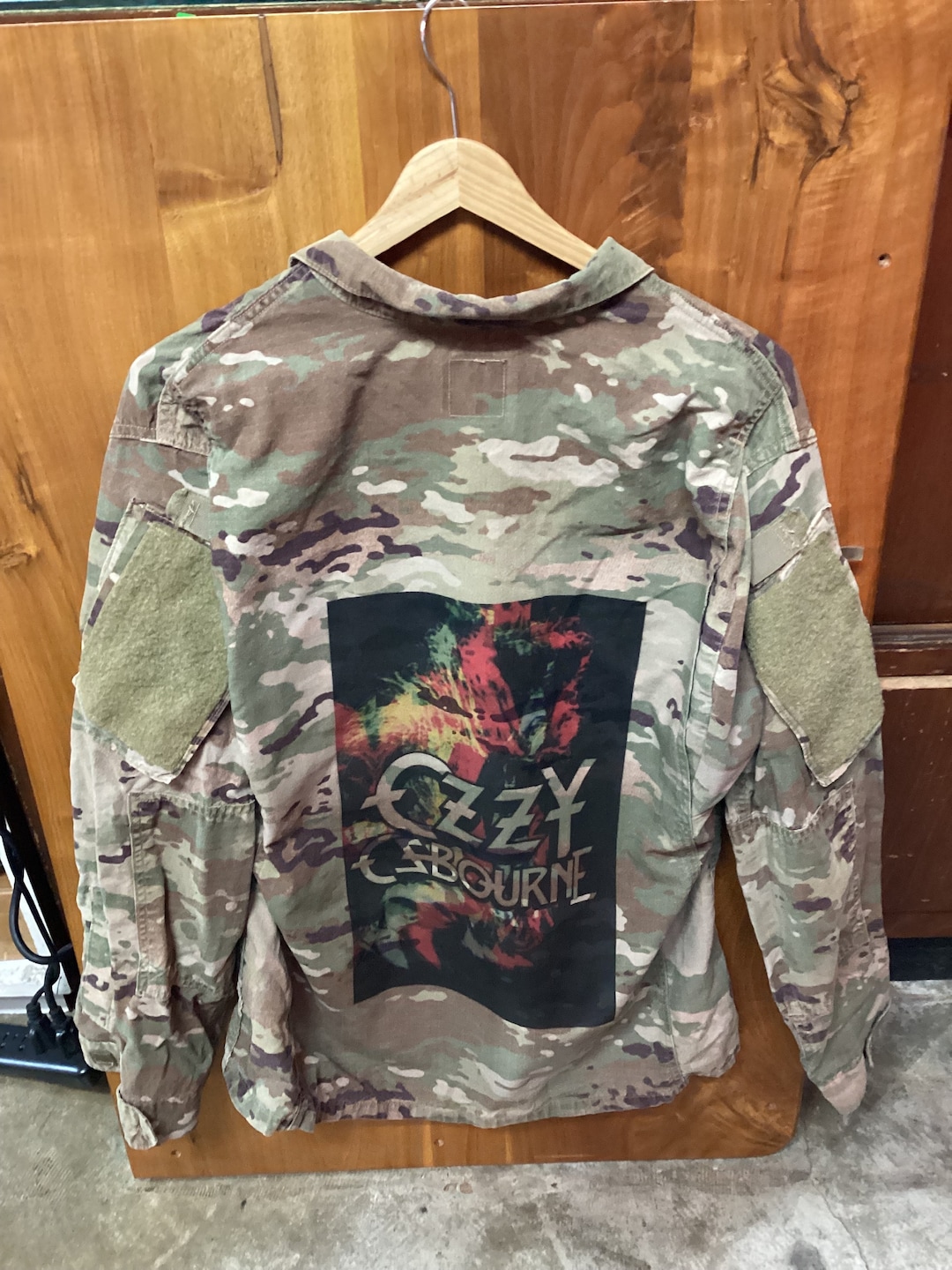 Ozzy Osbourne Army Jacket large - Etsy
