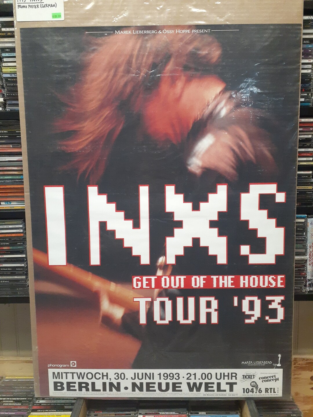 Inxs 1993 Get Out of the House Tour German Promo Poster - Etsy
