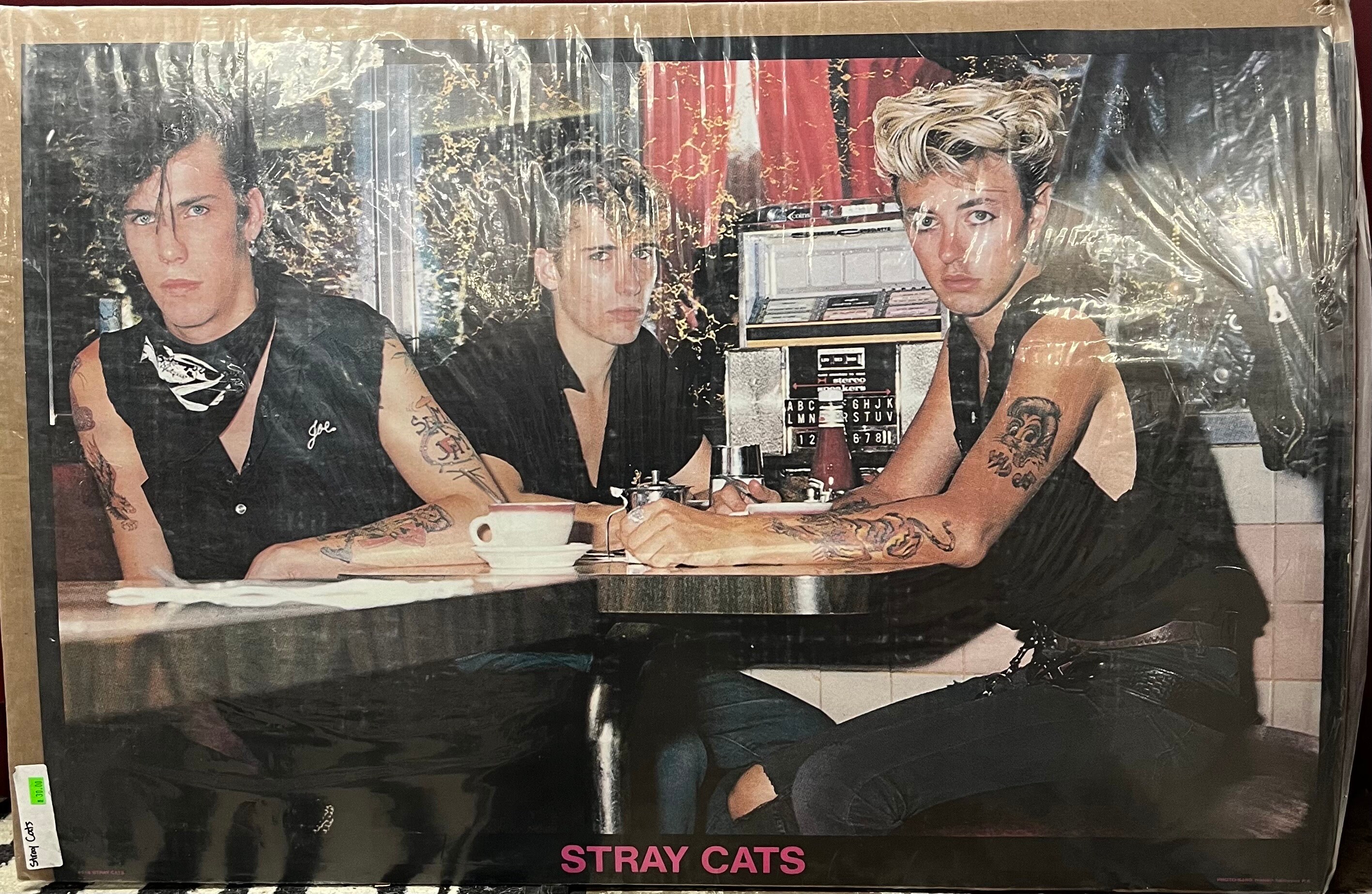 Original/vintage Stray Cats Poster - Etsy