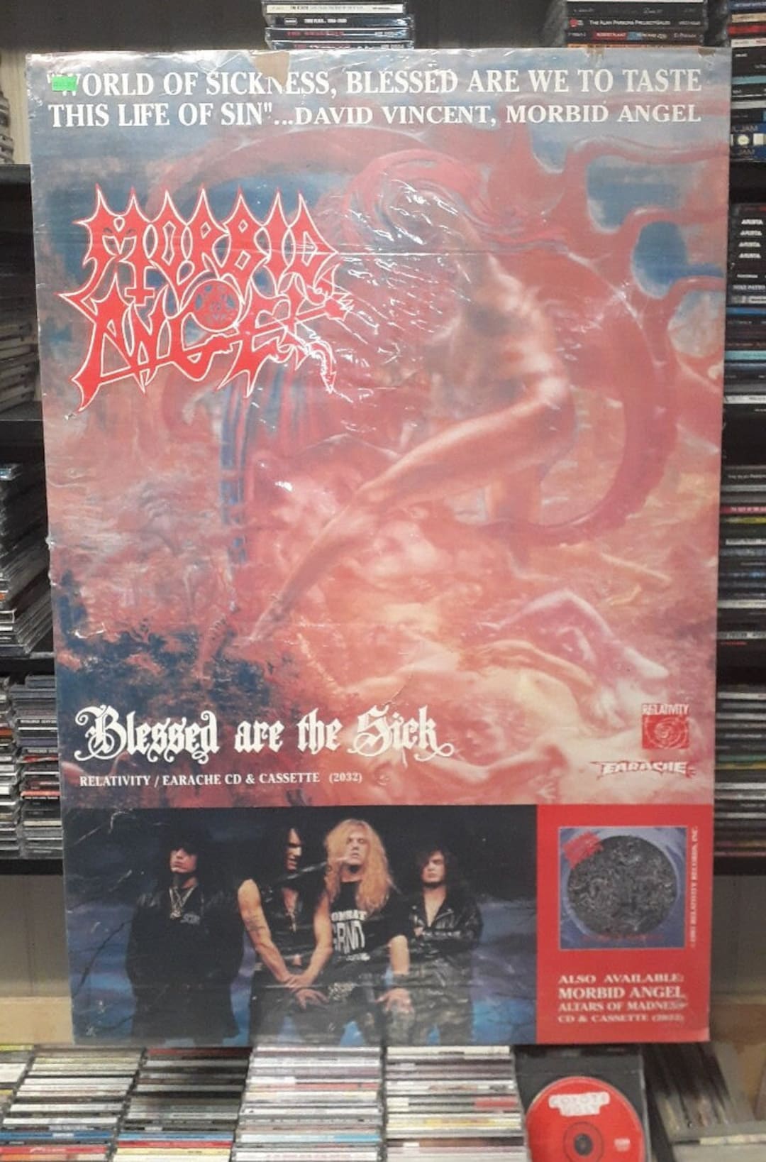 1991 Morbid Angel Promo Poster - Etsy