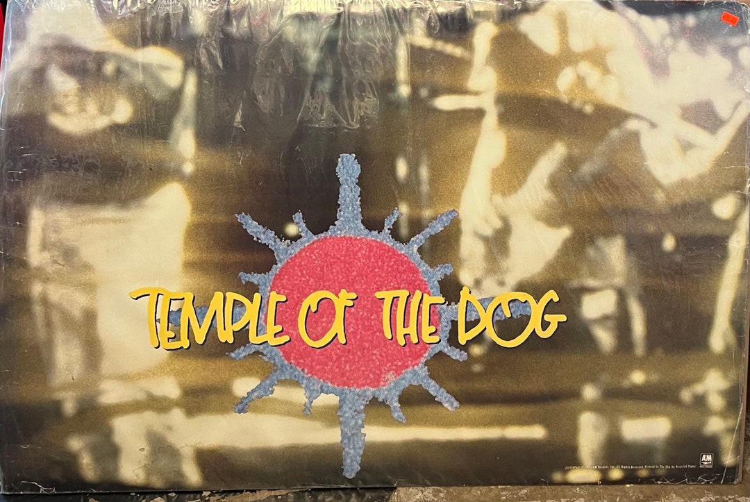 RARE Original Vintage 1991 TEMPLE of the DOG Promotional Poster - Etsy
