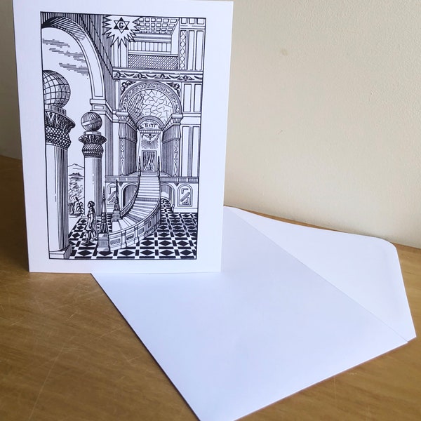 Masonic Greeting Cards - Etsy
