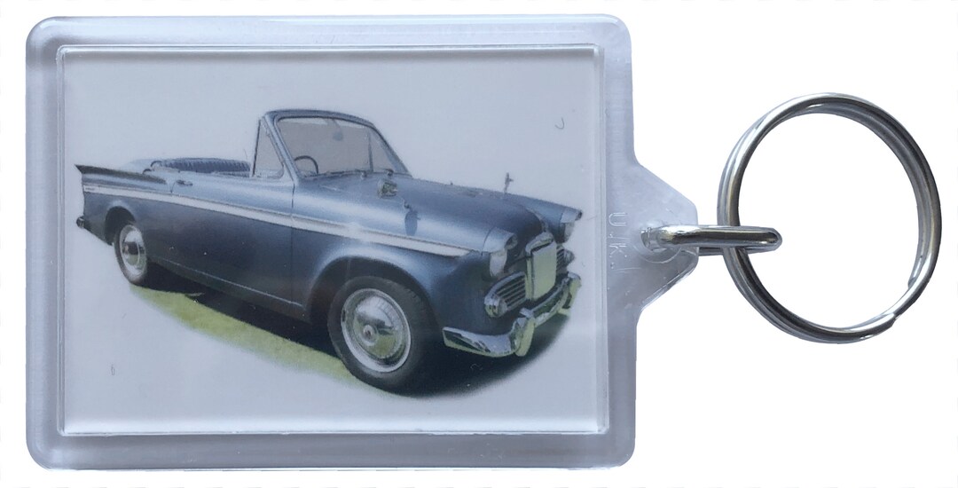 Sunbeam Rapier Convertible Keyring – Classic Car Enthusiast Gift - Etsy