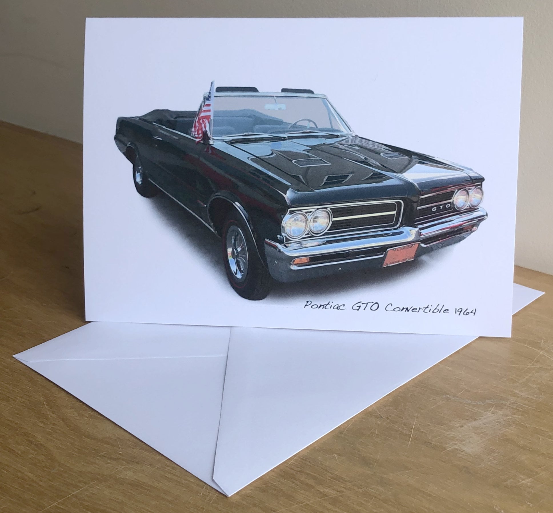 Pontiac GTO Convertible 1964 - 5 X 7in Happy Birthday, Happy ...