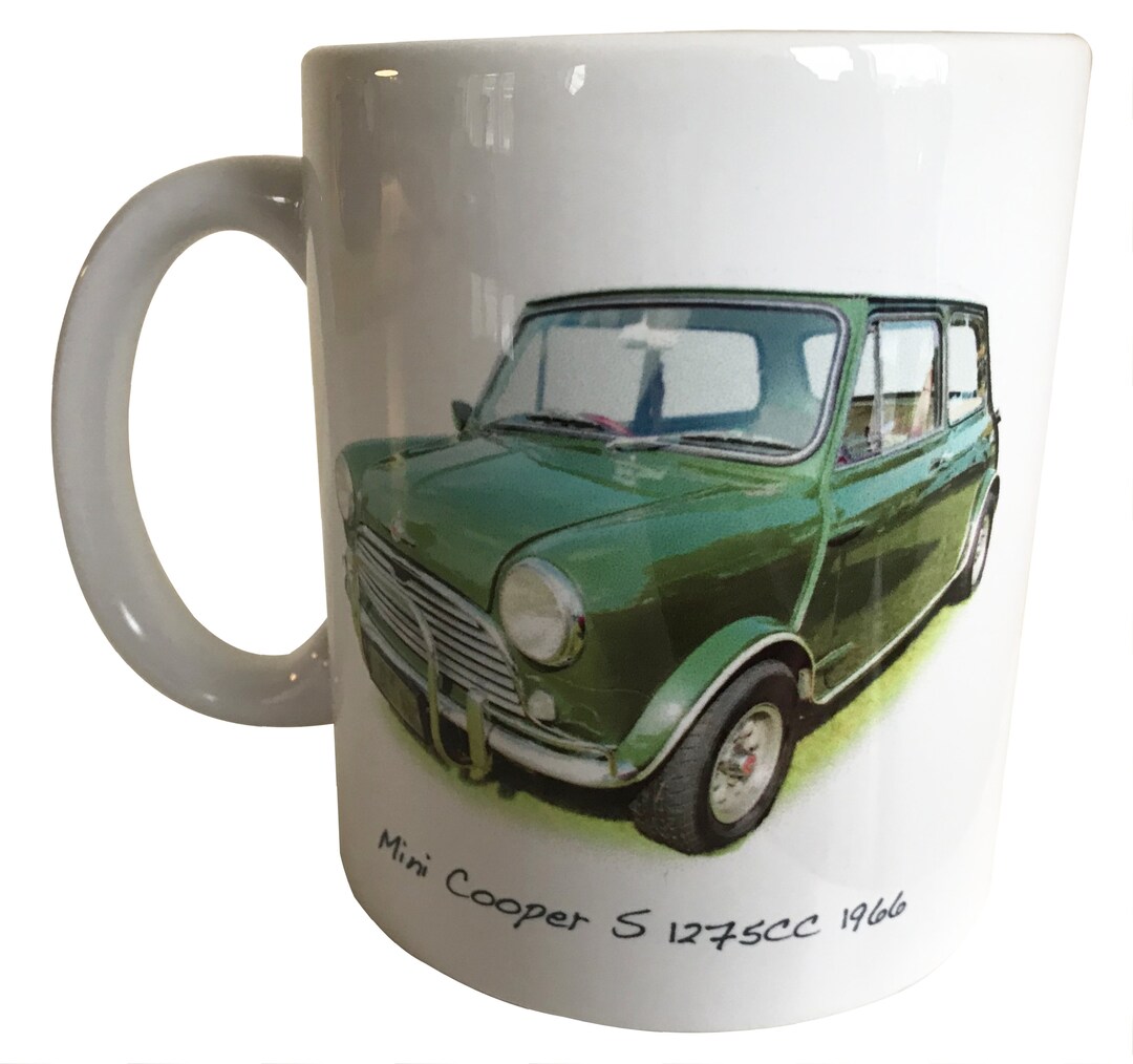 Mini Cooper S 1275cc radford 1966 11oz Ceramic Mug Single or Set of ...