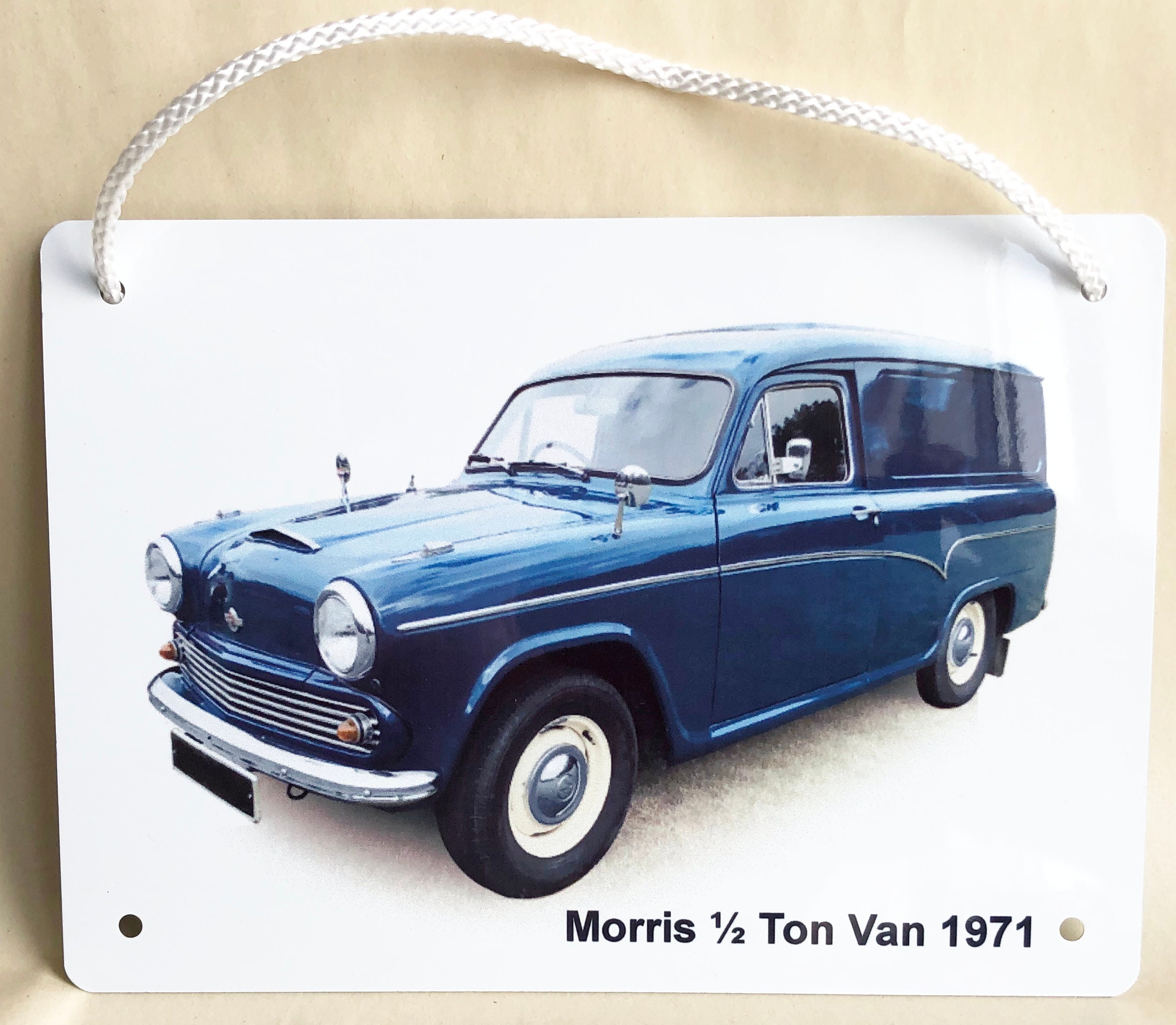 Morris 1/2 Ton Van 1971 - Aluminium Plaque - Two Sizes Available A5 ...