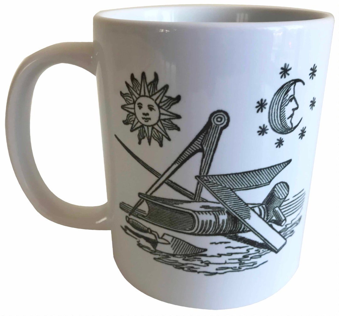 Masonic Coffee Mug - Landmarks of the Order (1) - Ideal Present or ...