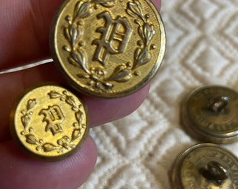 Vintage/antique Police Uniform Buttons 3pc - Etsy