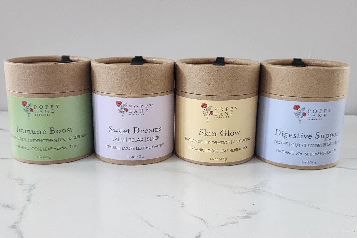 Organic Wellness Teas | Loose Leaf | Tea Blends | Immune Support ...