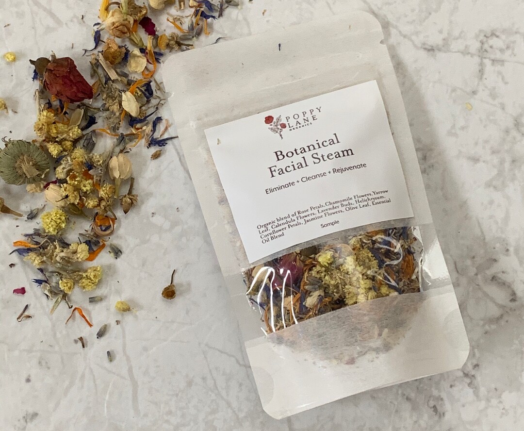 Botanical Facial Steam Sample /herbal Facial Steam/organic - Etsy