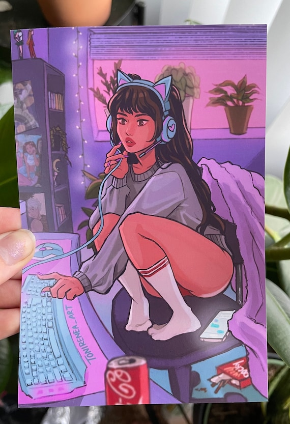 Cute Gamer Girl Tumblr