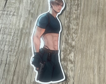 Resident Evil 4 Leon Kennedy Sticker Pack - Etsy UK