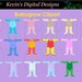 Baby-grow Clip-art Set various Colors in High Quality PNG - Etsy Canada