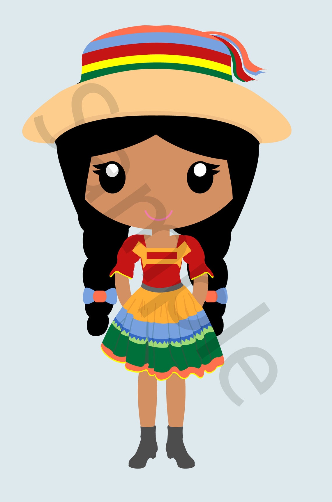 Countries of the World Peru Clip-art Set in a PNG 300ppi Format ...