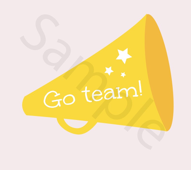 African American Yellow and Black Cheerleader Clip-art Set in - Etsy