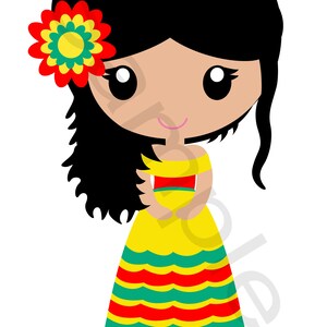 Countries of the World Mexico Clip-art Set in a PNG 300ppi Format ...