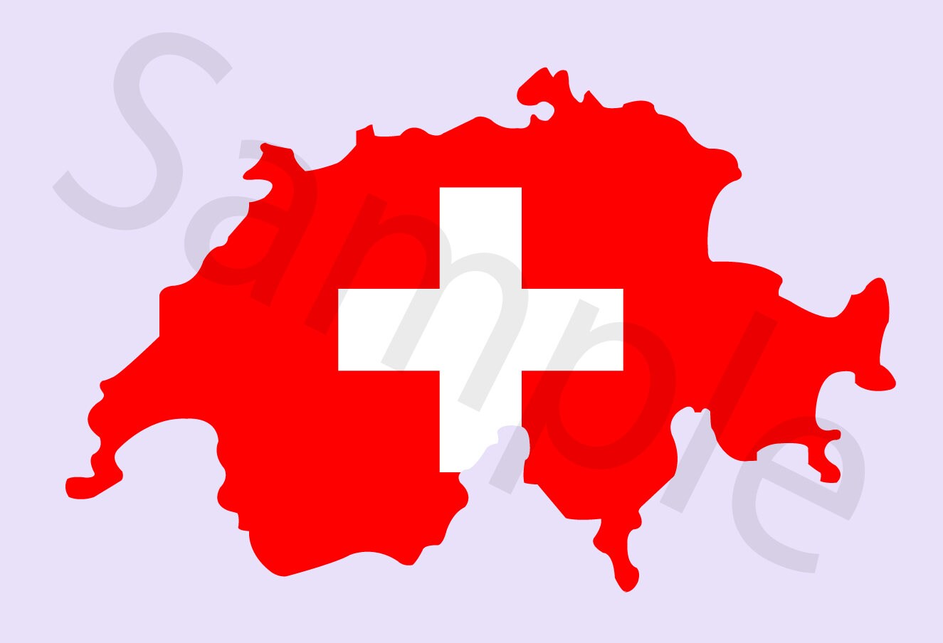 Countries of the World Switzerland Clip-art Set in a PNG - Etsy