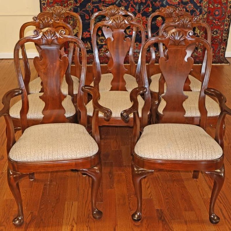 Baker Chairs Queen Anne - Etsy