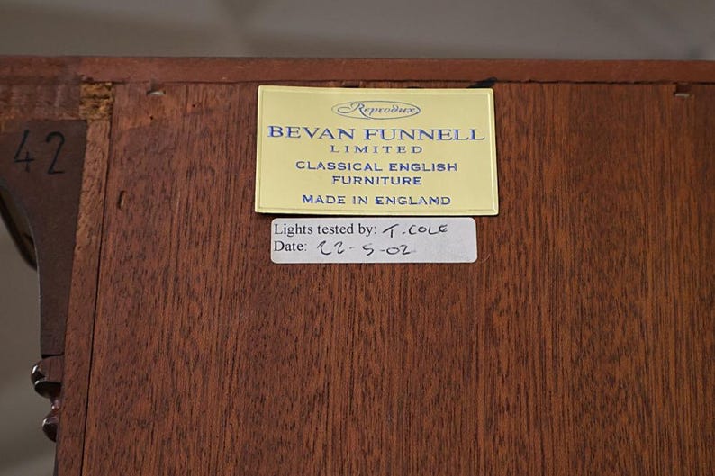 English Bevan Funnell Reprodux Mahogany Chippendale Corner Cabinet - Etsy