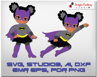 Batgirl svg | Etsy
