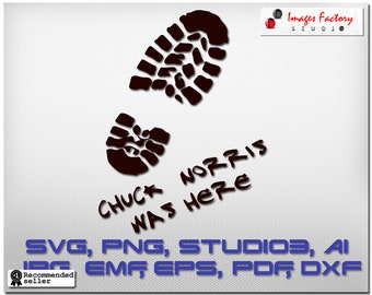 Chuck norris sticker | Etsy
