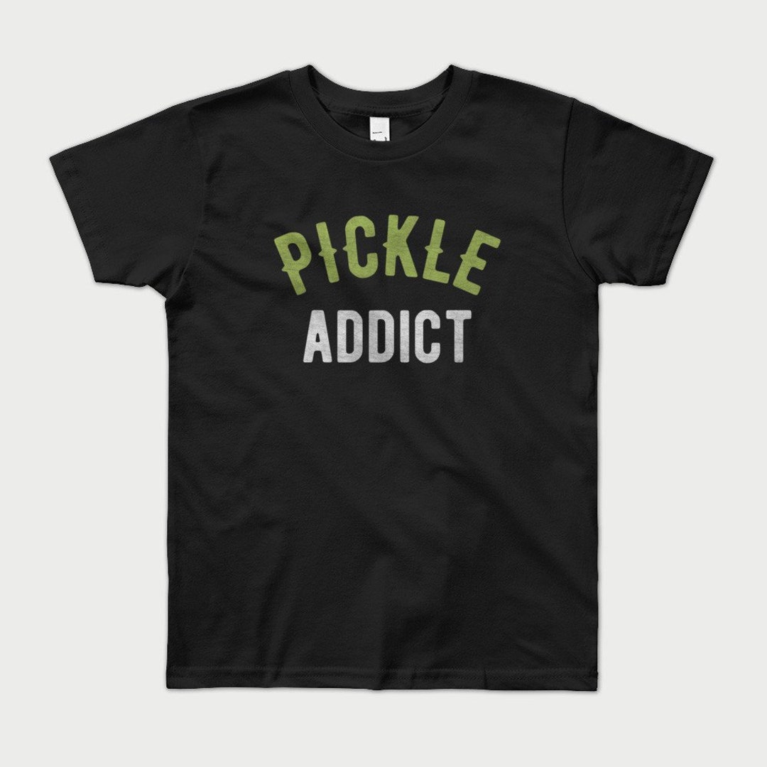 Funny Kids T-shirt - Pickle Addict for Kids - Funny Foodie Tees for ...