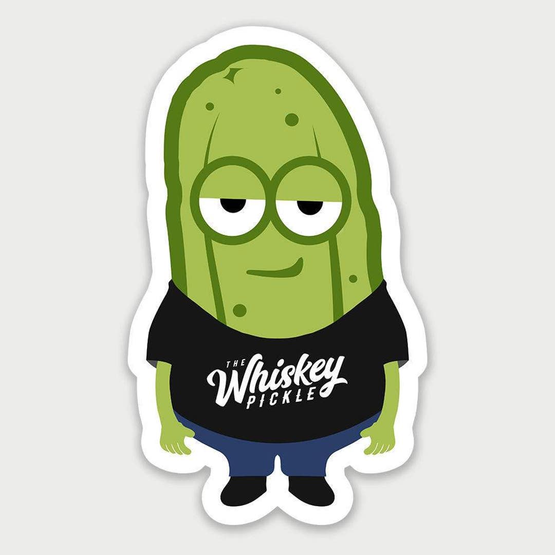 Funny Stickers - Pickle Sticker, Pickles Vinyl Decal, Scrapbooking ...