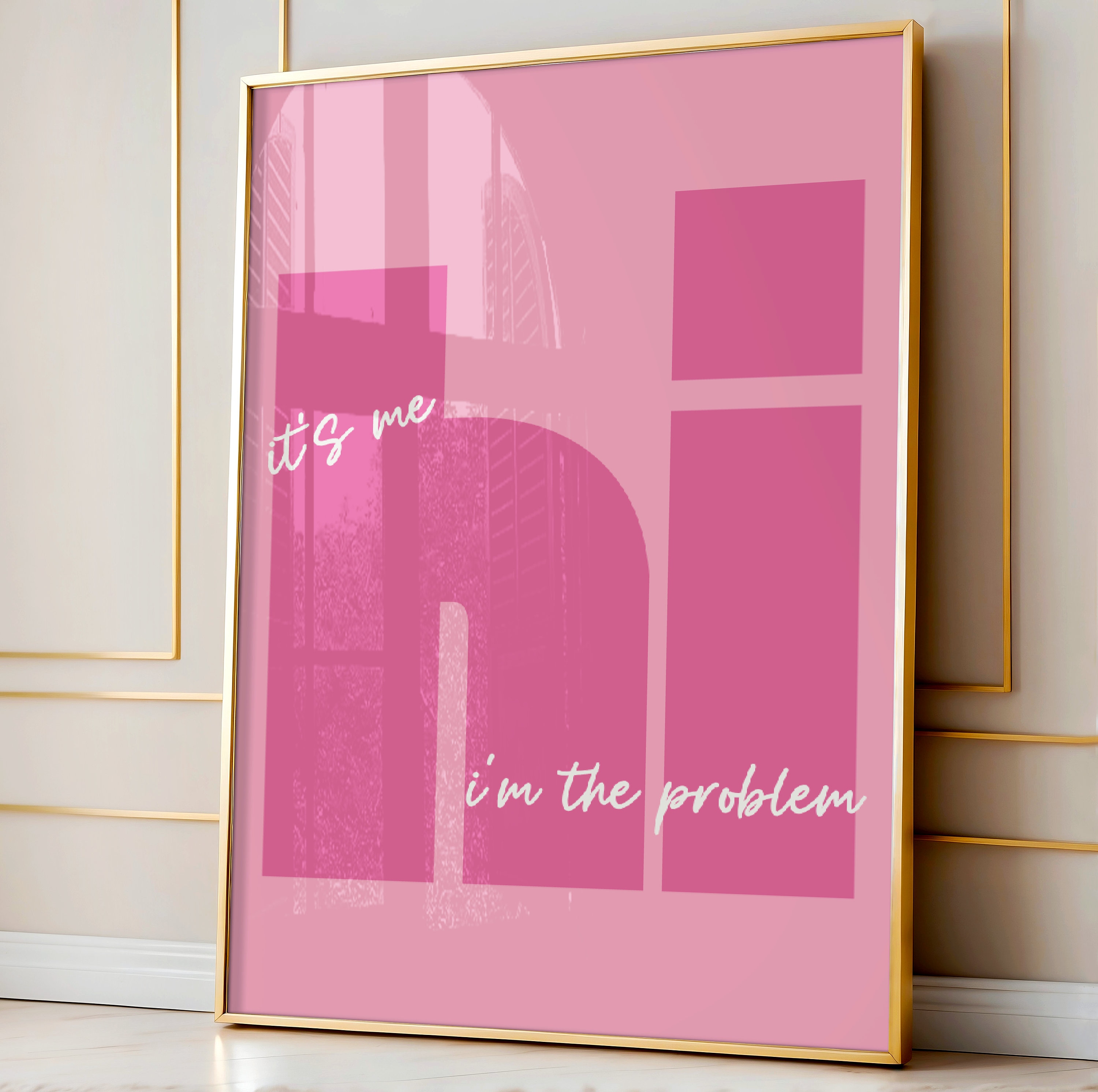 Anti-hero Taylor Swift I'm the Problem Poster Song Lyric, Taylor ...