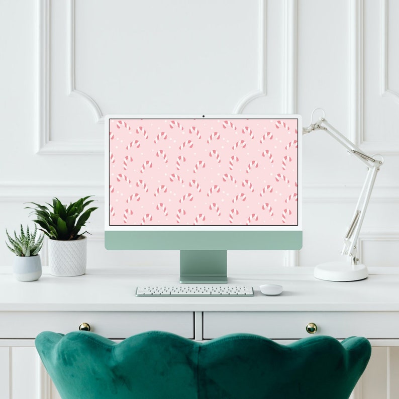 Cute Christmas Desktop Wallpaper, Pink Christmas Wallpaper Laptop, Boho ...