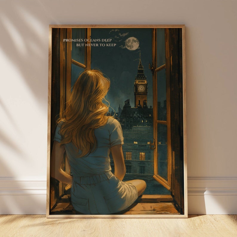 Peter Vintage Print, Taylor Swift Wall Art Poster, Song Lyrics Bridge ...