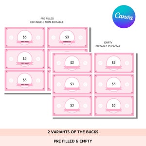 Editable Screen Time Chart, Printable Screen Reward Bucks, Reward Chart ...