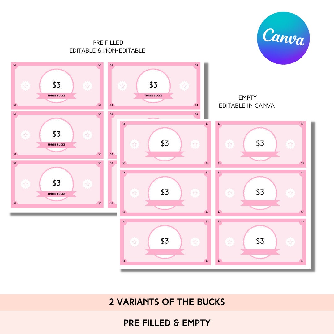 Editable Screen Time Chart, Printable Screen Reward Bucks, Reward Chart ...