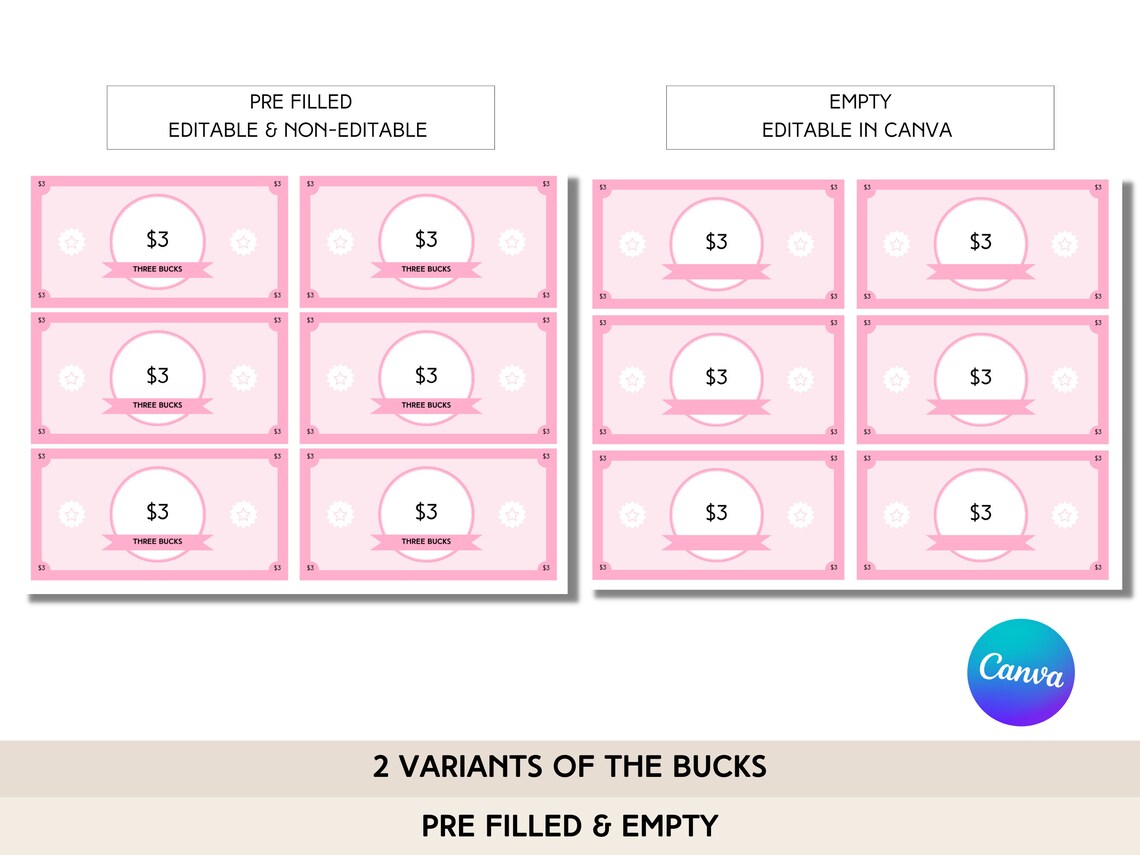 Editable Mom Reward System Mom Bucks How to Earn Mom - Etsy