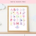 Swiftie Abcs, Alphabet Nursery Print, Taylor Swift Themed Nursery Wall ...