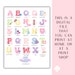 Swiftie Abcs, Alphabet Nursery Print, Taylor Swift Themed Nursery Wall ...