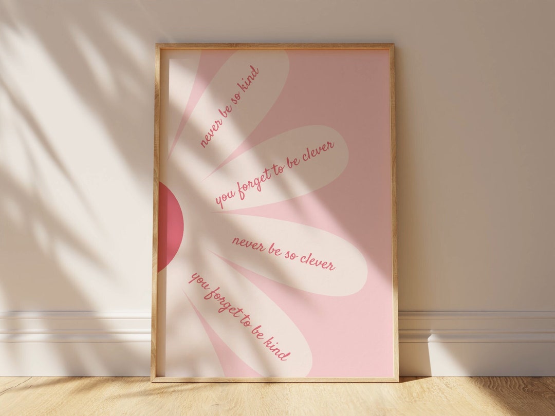Marjorie Poster Pink, Printable Wall Art, Subtle Swiftie, Minimalist ...